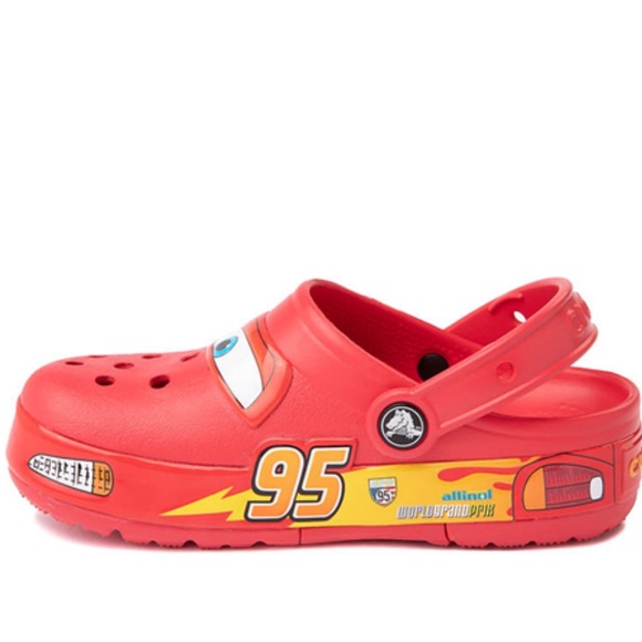 CROCS | Shoes | Kids Crocs Cars Lightning Mcqueen Crocband Clog Light ...